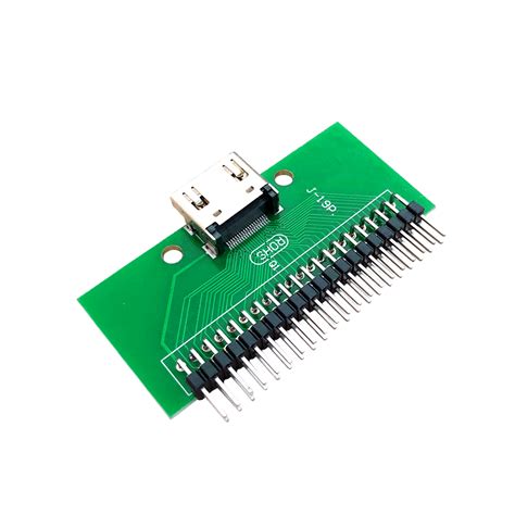 Hdmi Port Connector A Female Pcb Breakout Board Test Adapter • Mktechnic