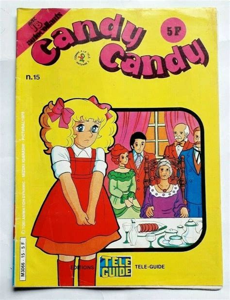 Magazine Candy Candy N° 15 Tele Guide 1978 Eur 14 99 Picclick Fr