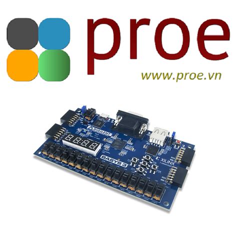 Basys 3 Artix 7 Fpga Trainer Board Điện Tử Proe