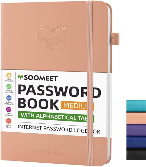 Soomeet Password Book With Alphabetical Tabs Internet