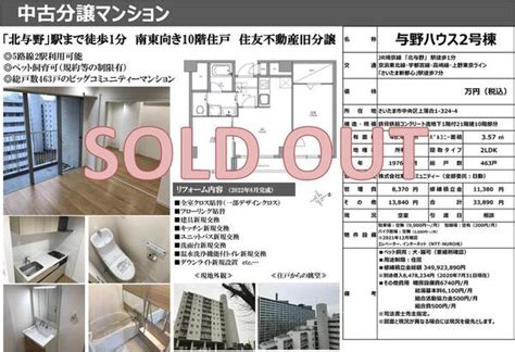 与野ハウス2号棟10階部分 おかげさまで成約致しました！ スタッフブログ マンション・戸建・土地・アパートの買取ならft計画