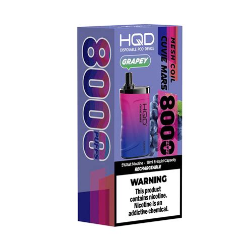 Hqd Cuvie Mars 8000 Puff Disposable Vape Bundle Deals Trippy Vapors