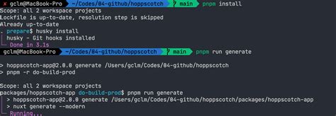 Pnpm Run Generate Error · Issue 1830 · Hoppscotchhoppscotch · Github
