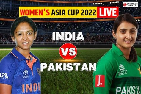 Live Score Ind W Vs Pak W Women Asia Cup 2022 Pakistan Beat India By