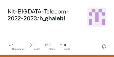 Github Kit Bigdata Telecom H Ghalebi