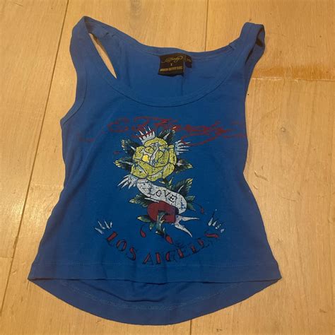 Urban Outfitters Ed Hardy Crop Top Nice Top Just Depop