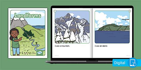Landforms Early Emergent Reader Ebook