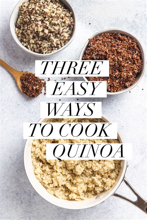 How To Cook Quinoa Ways Choose Your Own Adventure Jo Eats