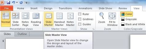 How To Edit In Slide Layout In Powerpoint 2010