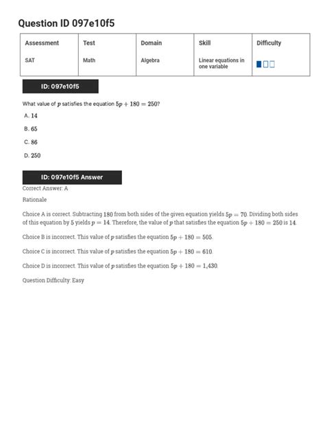 linear equations in one variable level 1 answer key pdf equations