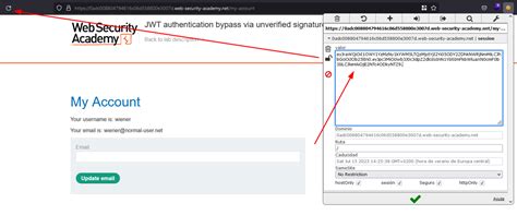 JWT Authentication Bypass Via Unverified Signature PortSwigger Write Up Deep Hacking