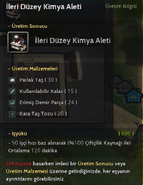 Maceracı Rehberi Gelişmiş Kimya Rehberi Black Desert Turkey MENA