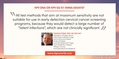Hpv World On Linkedin Hpv Gynecology Screening Tiftner