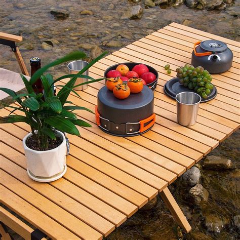 929support 감성 캠핑 필수템 우드롤테이블 소개해드리겠습니다 📌나무가 주는 아름다움과 고급스러움이 느껴지는 캠핑 우드 롤 테이블입니다 📌밋밋할 수 있는