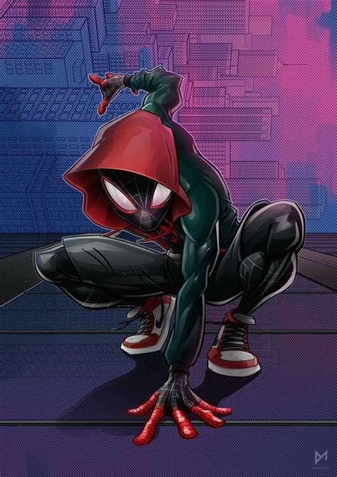 How To Draw Spider Man Miles Morales