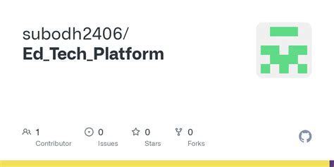 Github Subodh2406 Ed Tech Platform