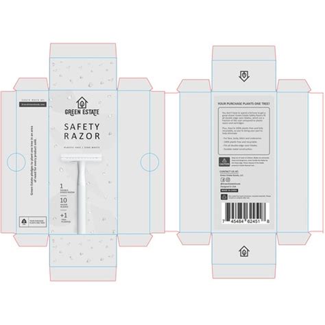 Designs Design A Colorful Safety Razor Packaging For Women Product