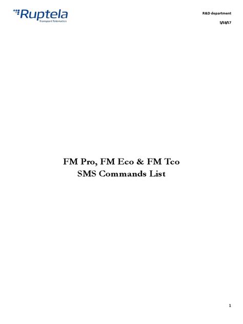 En Sms Commands List Pdf Business Computers