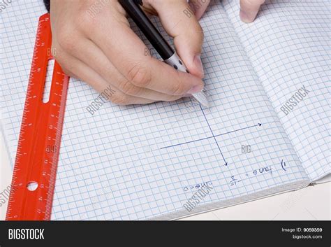 Graphing Image Photo Free Trial Bigstock