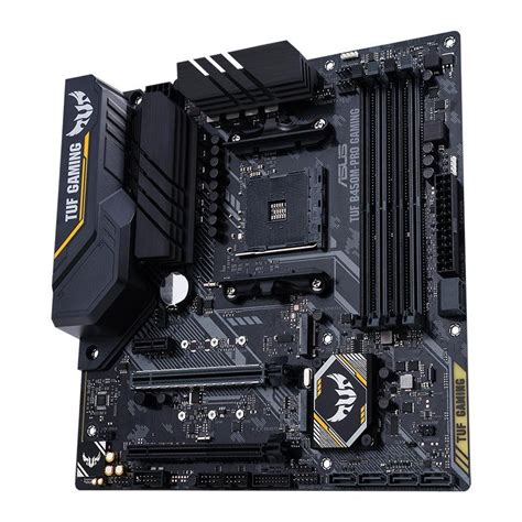 Placa Mae Asus Tuf B450m Pro Gaming Ddr4 Chipset Am4 Chipset Amd B450