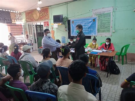 လှိုင်သာယာ အနောက်ပိုင်း မြို့နယ်အမှတ် ၂၀ ရပ်ကွက်၌ ပန်းခင်းစီမံချက်ဖ
