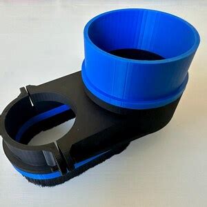 CNC Dust Boot MS Digital STL Files Mm Body In Hose D Printed CNC Dust Shoe For Dust