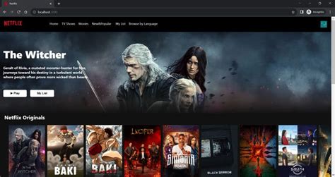 Afeef Pk On Linkedin React React Reactlearningjourney Webdevelopment Cloneapps Netflix