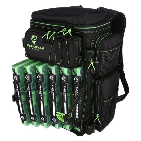 Drift Series 3600 Tackle Backpack With Rod Holders And Quiklatch Trays
