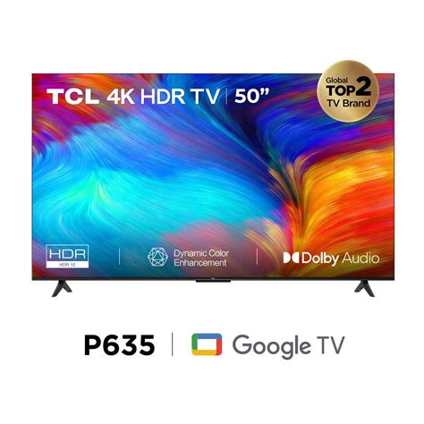 Ripley - TELEVISOR SMART TV TCL 4K ULTRA HD 50" 50P635 GOOGLE TV