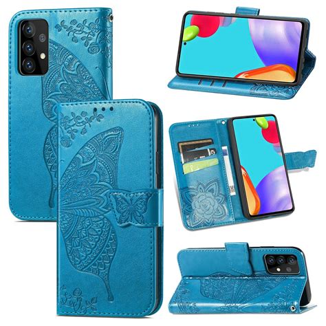 Samsung Galaxy A52 5g Housse Etui Coque De Protection Type Portefeuille