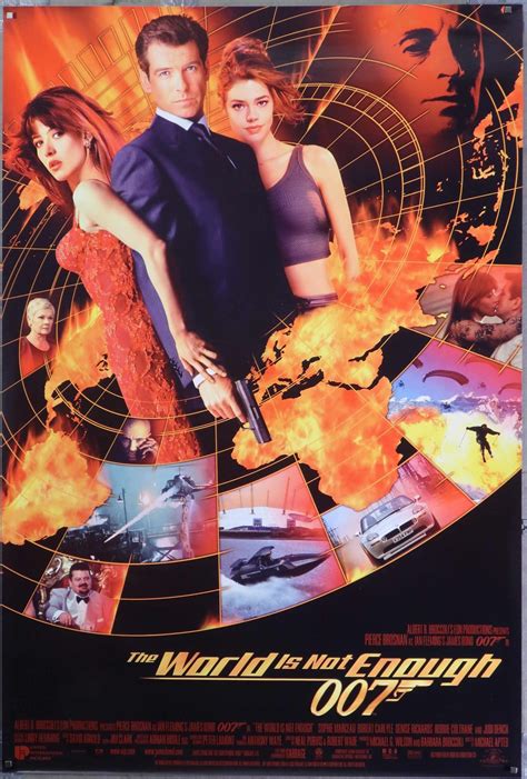 James Bond The World Is Not Enough Poster