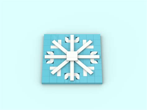 Lego Moc Advent Build 1 Christmas Snowflake By Legosassmaster