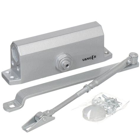 Доводчик дверной Vanger, DC-120-SL, -40C + 60C C, 120 кг, серебряный ...