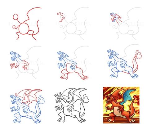 15 Easy And Cute Charizard Drawing Ideas Drawing Photos