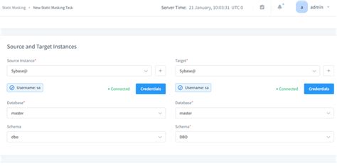 Static Data Masking For Sybase