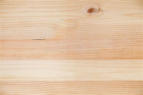 Pine Wood Plank Texture Light Brown With Knots Resin Dots Stock Image