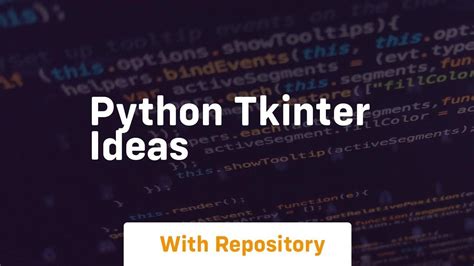 Python Tkinter Ideas YouTube
