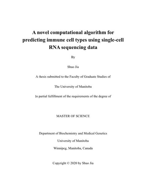 A Novel Computational Algorithm For Predicting Immune Cell Types Using