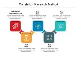 Correlation Research Method Ppt Powerpoint Presentation Show Grid Cpb Presentation Graphics