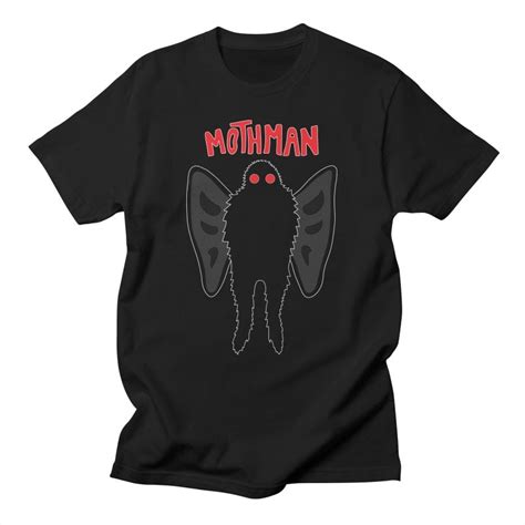 Mothman Mens T Shirt Regular Keep On Creepin On