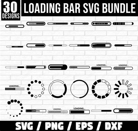 Loading Bar Svg Bundle Loading Svg Loading Please Wait Svg Loading