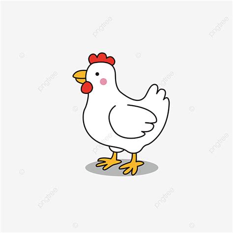 手繪可愛卡通動物公雞免摳圖案 手繪 裝飾圖案 卡通向量圖案素材免費下載，png，eps和ai素材下載 Pngtree