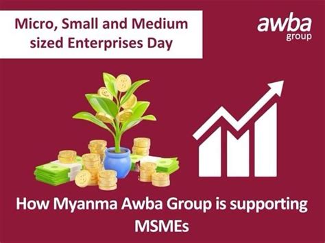 Msmes Sustainabledevelopment Economicgrowth Decentwork Financialsolutions Myanmaawbagroup