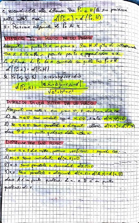 Appunti Di Geometria Analitica