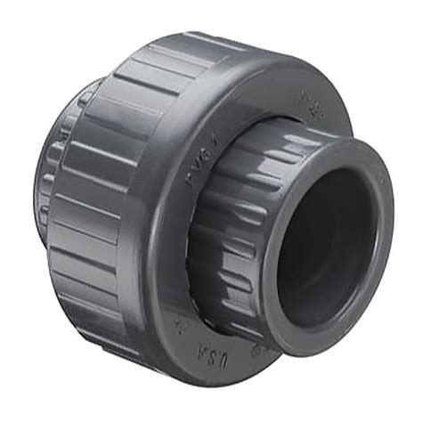 Zoro Select PVC Non Threaded PVC Union Socket X Socket In Pipe Size Zoro