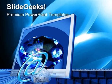 Space Computer Powerpoint Themes And Powerpoint Slides 0211