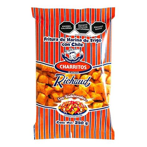 Fritura De Harina Richaud Charritos Con Chile 250 G Walmart En Línea