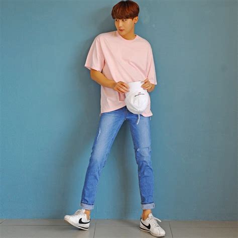 대한민국 남자 코디 귀여운 남친룩의 정석 이렇게만 입어도 훈내 폴폴~ 회원가입 버튼클릭 1초