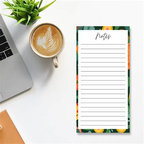 Midnight Jungle Notepad 4 X 8 Play Therapy Creative