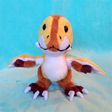 Raptor Plush Pattern Etsy